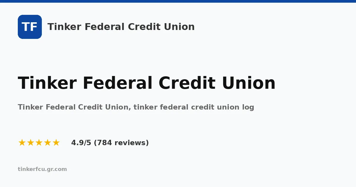 Tinker Federal Credit Union Locations | Branches & ATMs